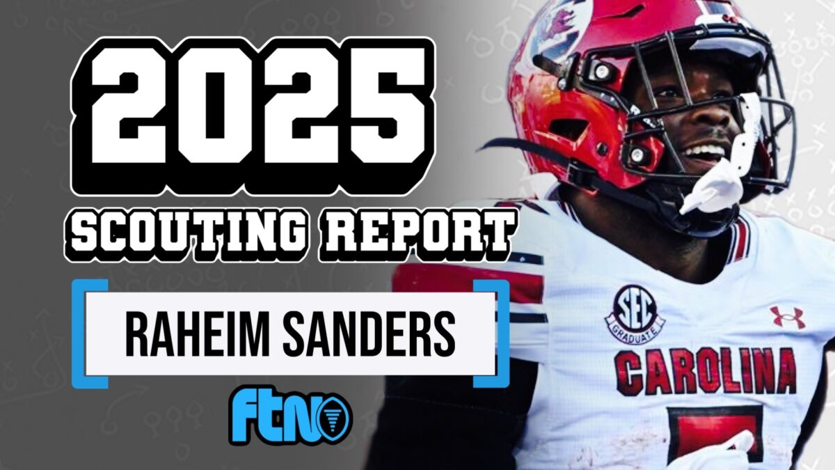 2025 NFL Draft Scouting Report: Raheim Sanders