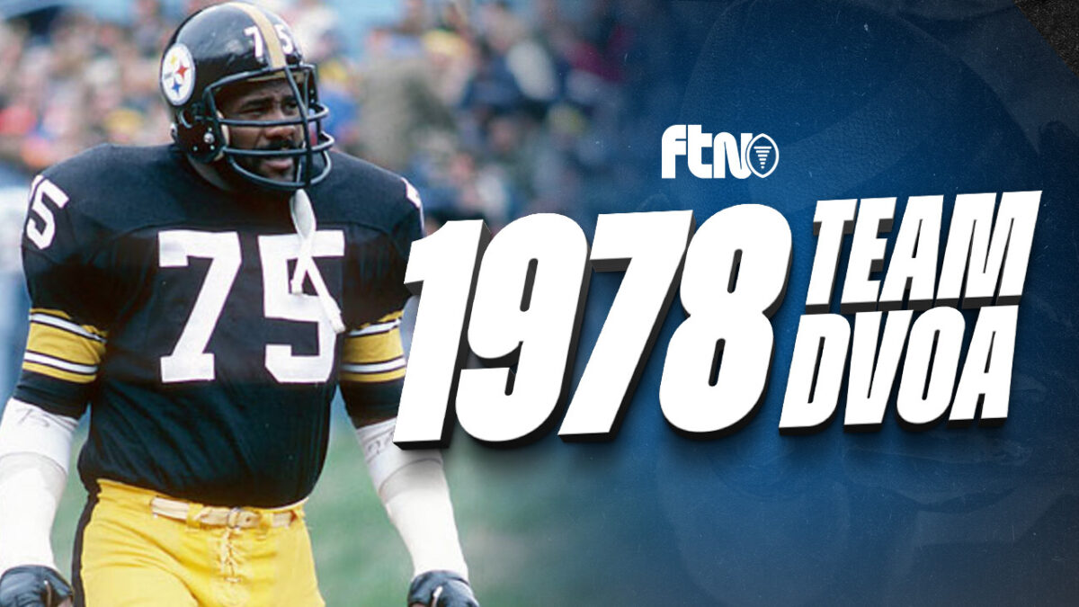 1978 Team DVOA: Glory Days of the Steelers-Cowboys Rivalry