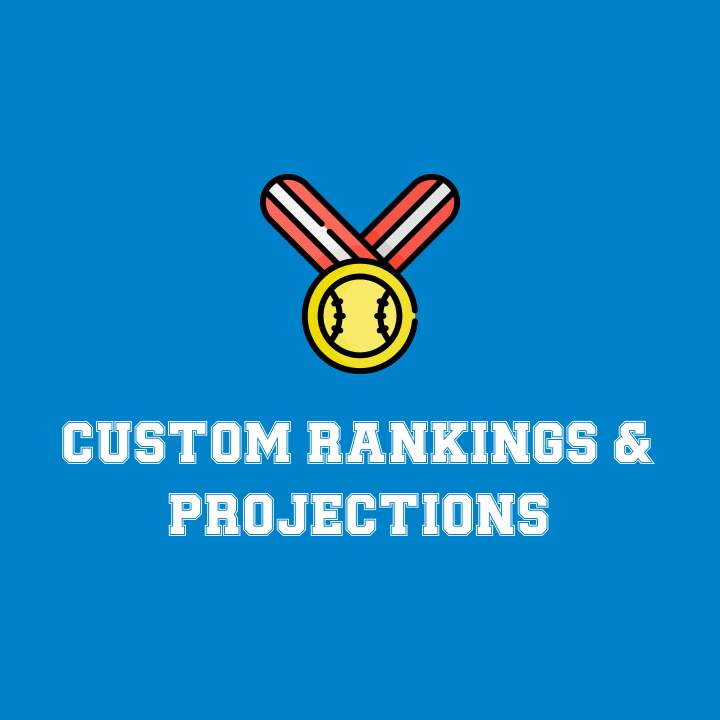 Fantasy Baseball Custom Rankings & Projections